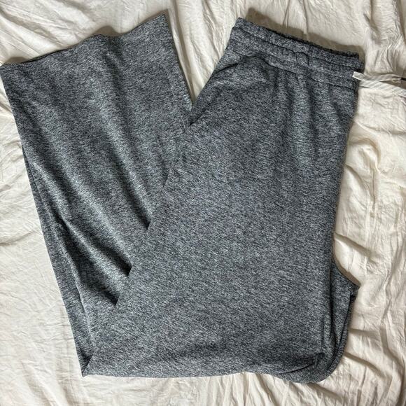 Vuori | Pants & Jumpsuits | Vuori Halo Essential Wideleg Dreamknit Heather Grey | Poshmark